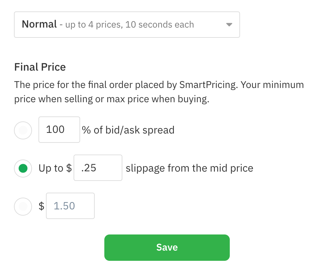 New SmartPricing Settings | Option Alpha Blog